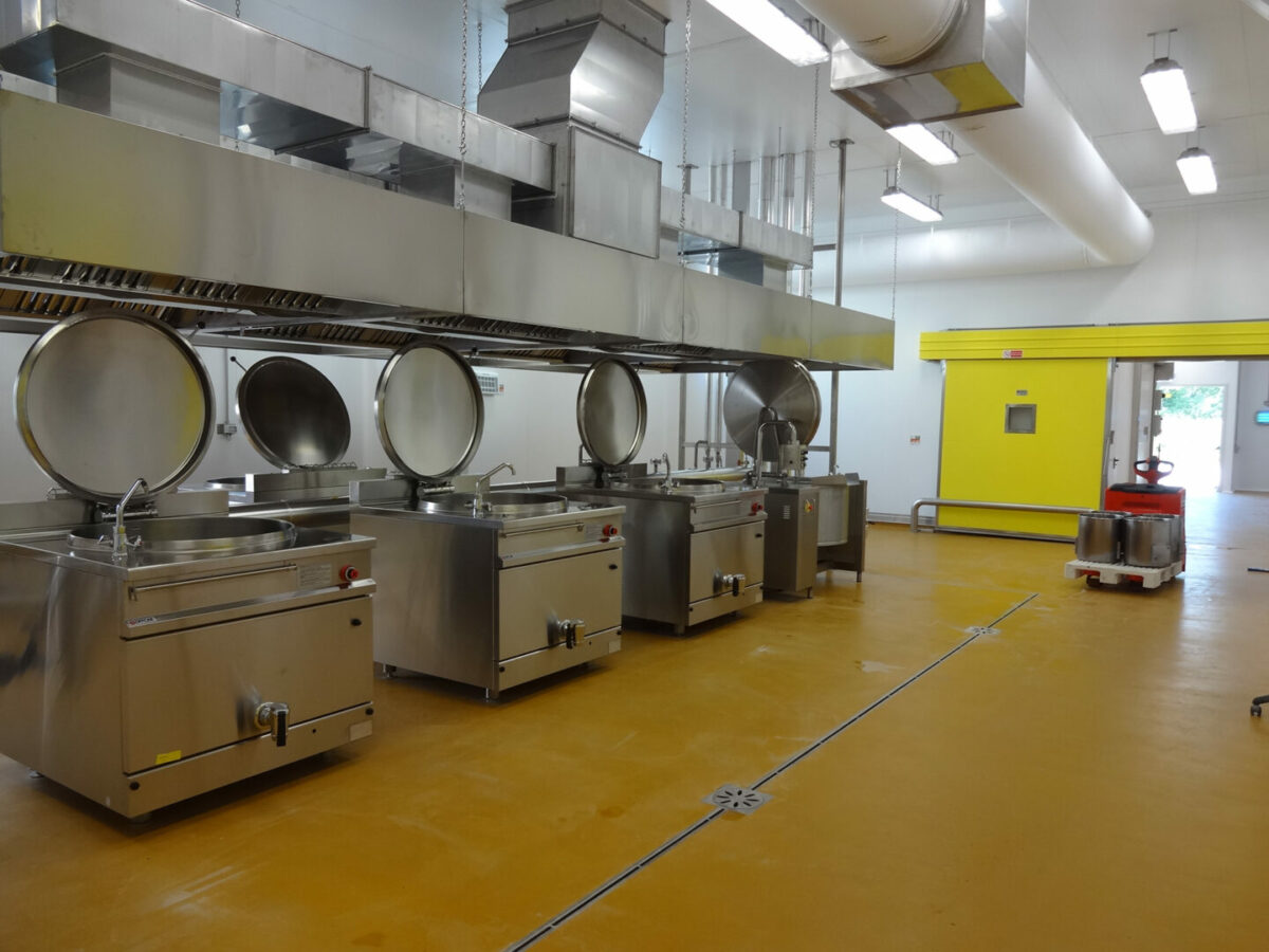Industrial project Soya based food production plant Integralimenti